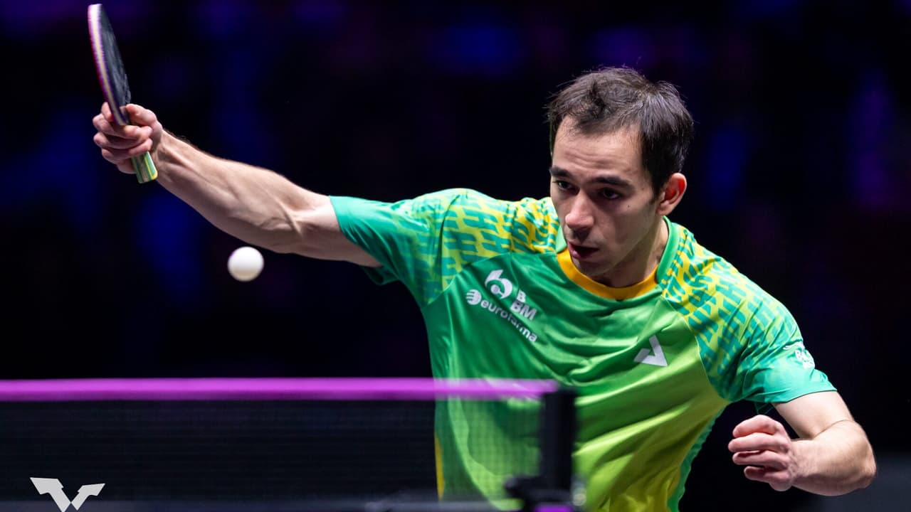 Veja os lances do vice-campeonato de Calderano no WTT da Eslovênia