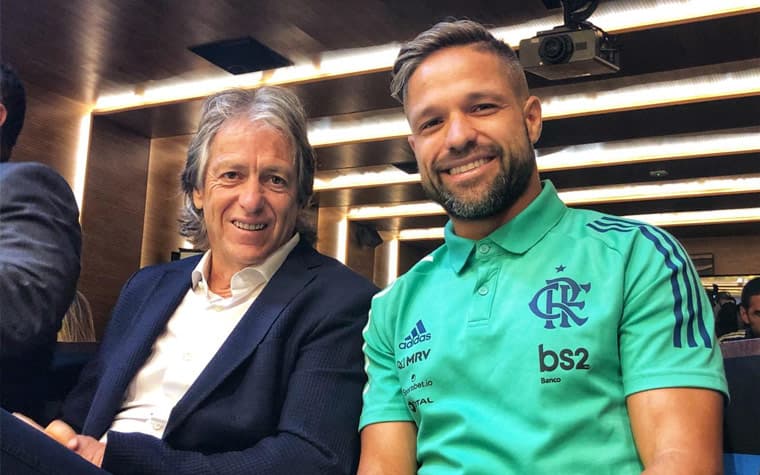 Diego Ribas revela que Jorge Jesus pensou em voltar ao Flamengo ...