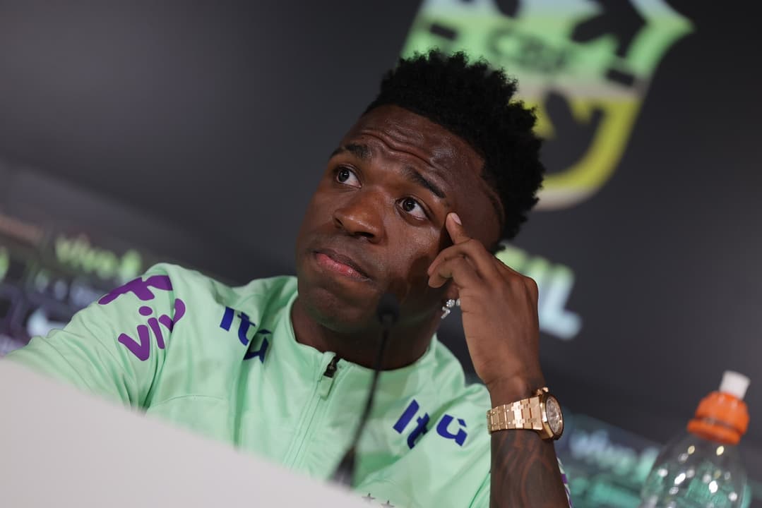 VÍDEO: Vini Jr chora e desabafa ao falar de racismo: 'Cada vez tenho ...