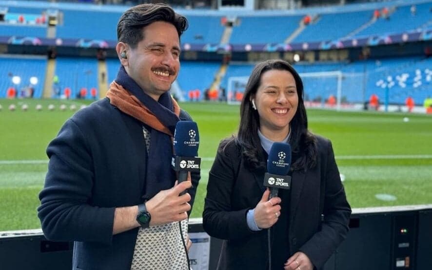 Repórter da TNT Sports viraliza ao confirmar gol do Real Madrid contra ...