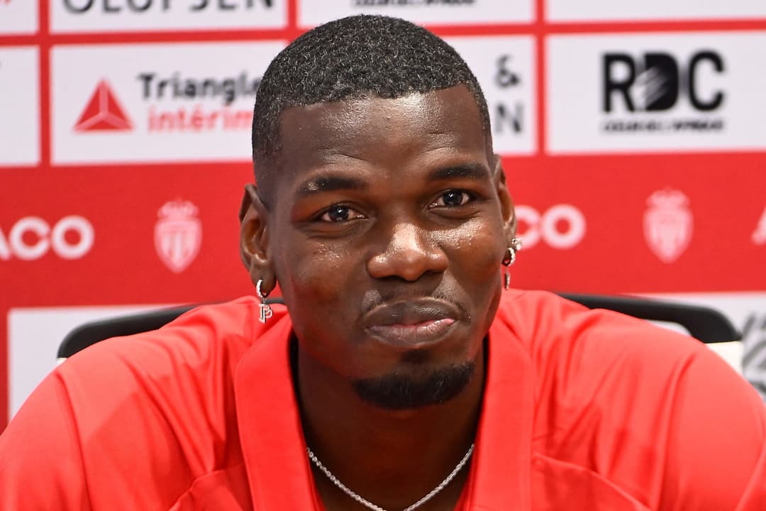 Pogba é relacionado pelo Monaco após dois anos sem jogar