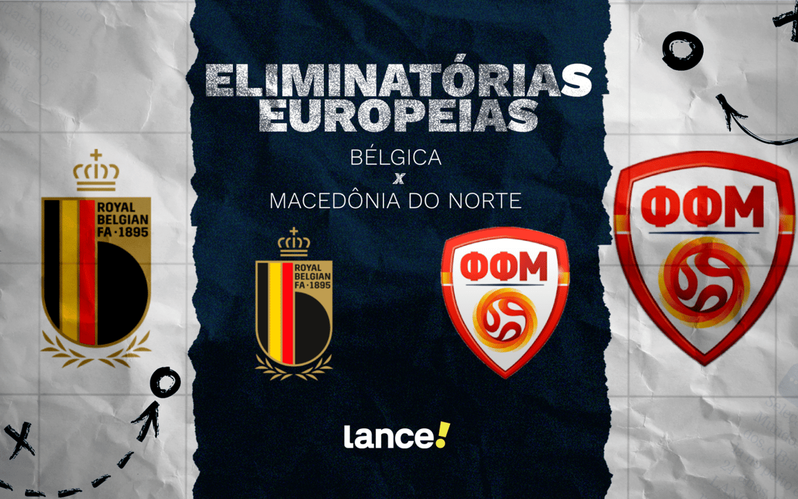 Bélgica x Macedônia do Norte: onde assistir e prováveis escalações ao ...