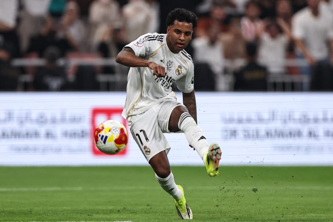 Rodrygo vira dúvida no Real Madrid para jogo na Champions League