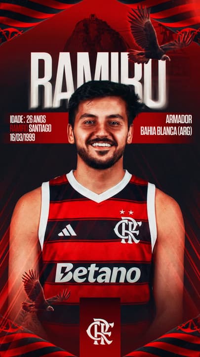 Flamengo anuncia reforço na BCLA após lesão de Alexey Borges