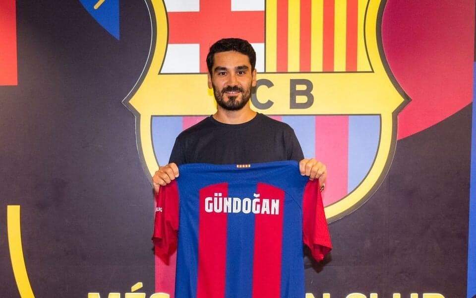 Gundogan é apresentado oficialmente no Barcelona: 'Estou aqui porque ...