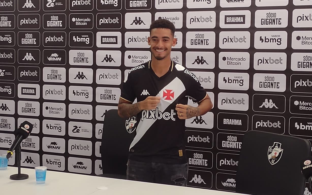 Jefferson é apresentado pelo Vasco e destaca: 'É a oportunidade da ...
