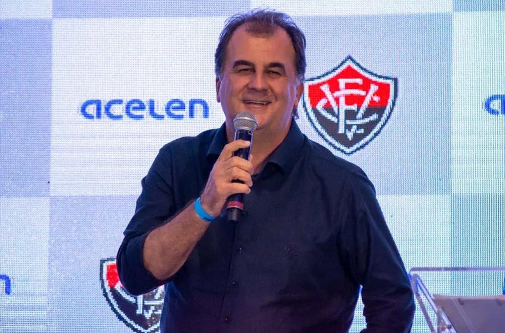 Presidente do Vitória, Fábio Mota fala sobre SAF e 2024