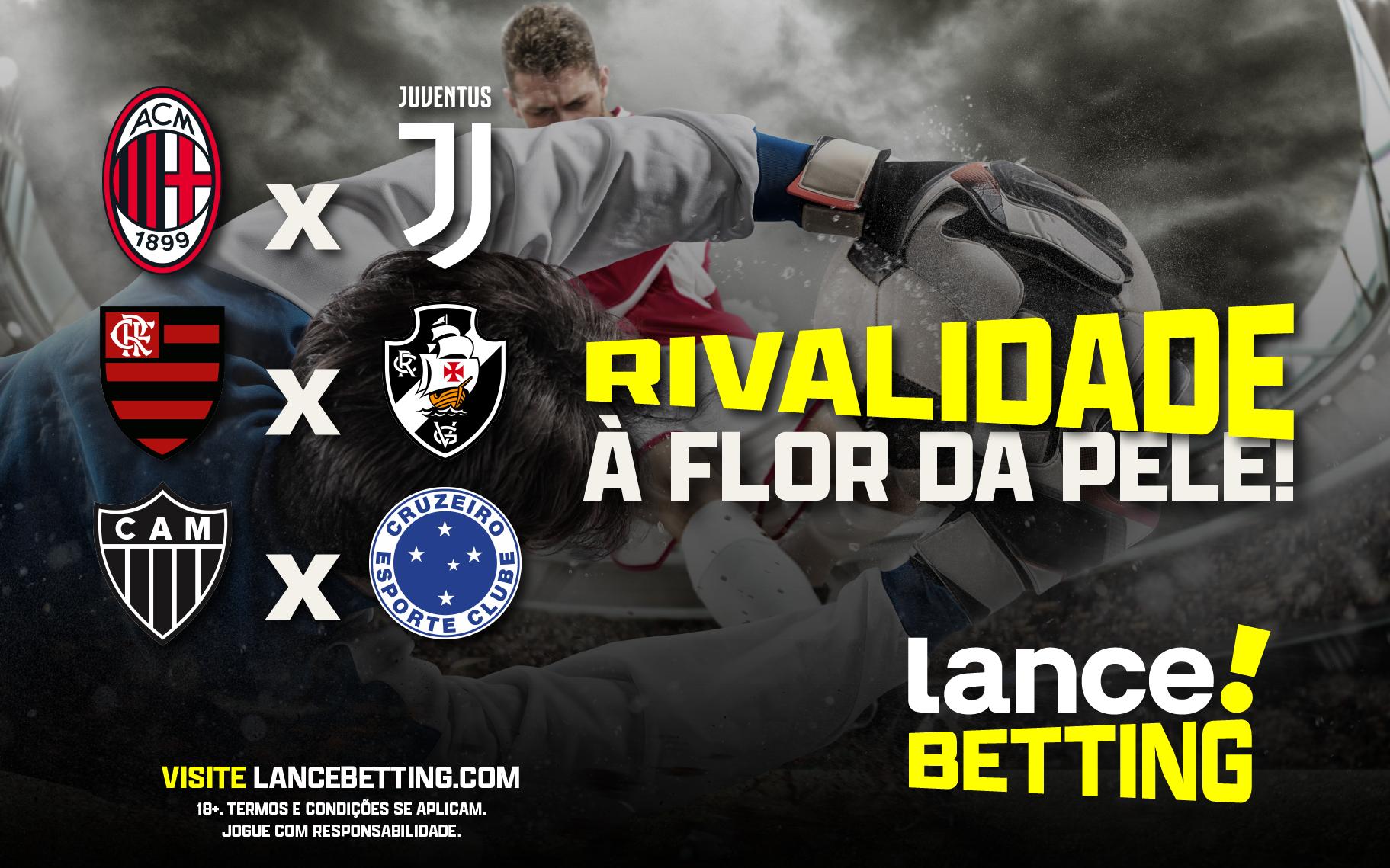 Chuva de gols! Aposte R$100 e ganhe mais de R$700 com os clássicos do ...