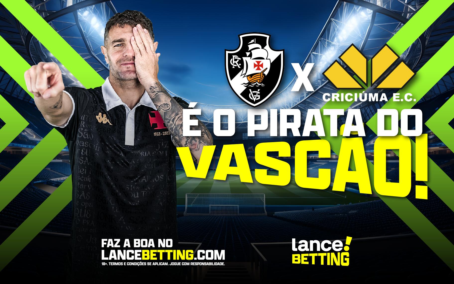 É o Pirata! Aposte R$100 e garanta R$203 se Vegetti marcar ao menos um gol sobre o Criciúma