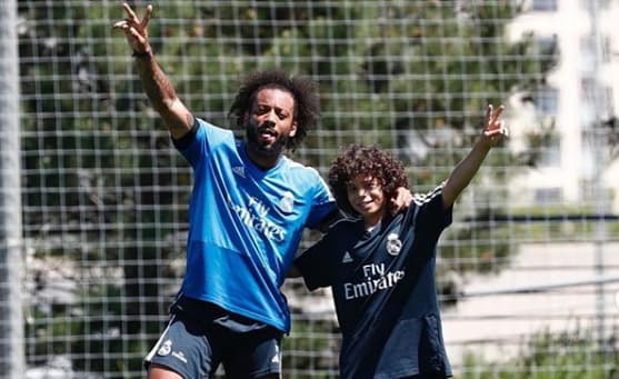 Filho de Marcelo faz golaço na base do Real e ganha elogios de craques ...