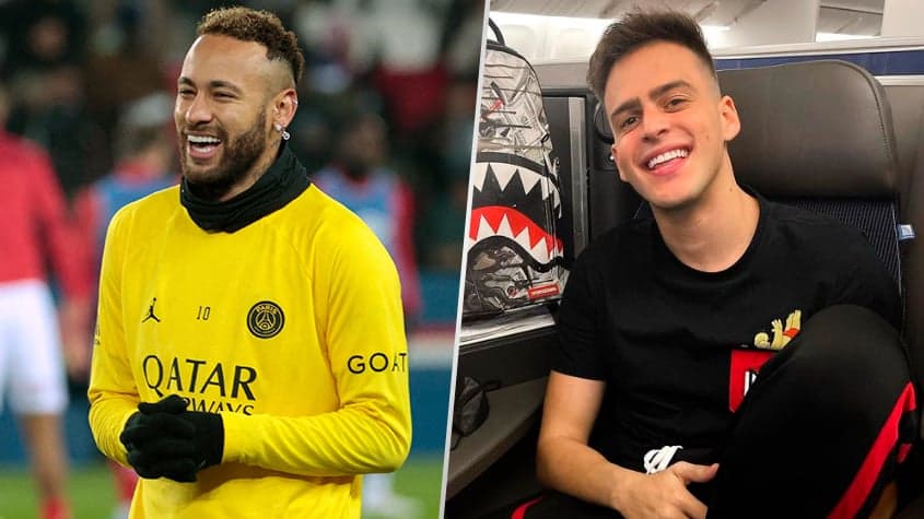 Neymar aparece dando carona para Youtuber Jon Vlogs às vésperas de ...