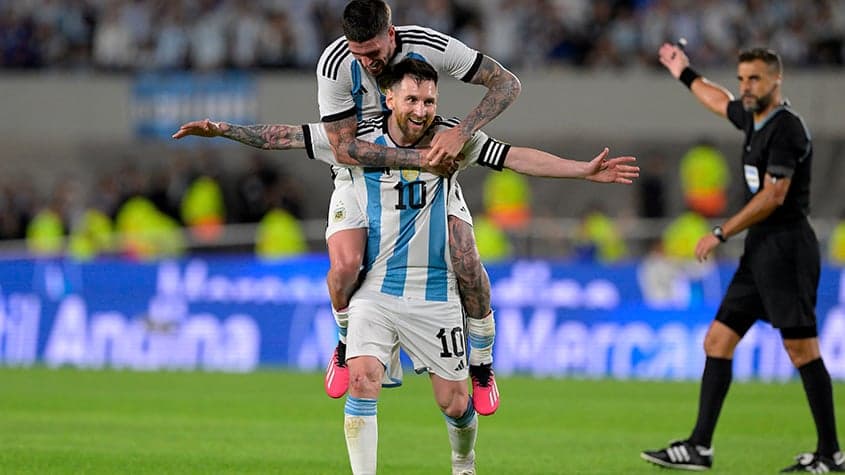 Com gol histórico de Messi, Argentina vence Panamá no primeiro jogo ...