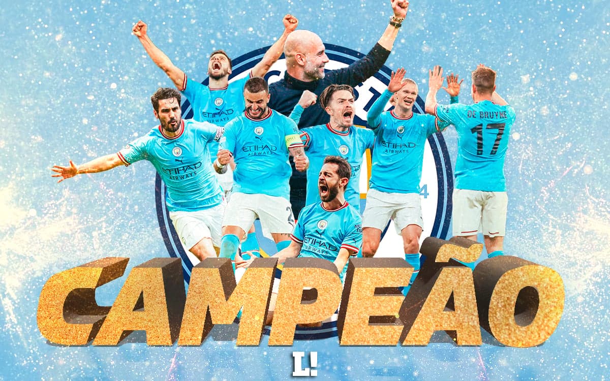 Sem entrar em campo, Manchester City se torna campeão da Premier League ...