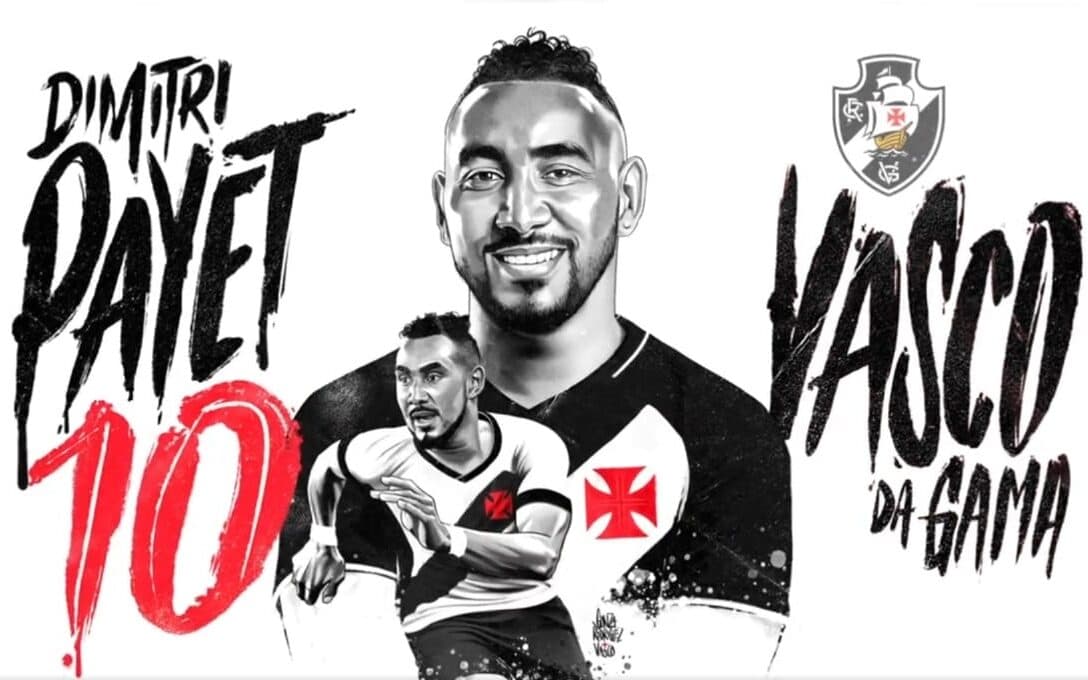 Vasco anuncia a contratação do francês Dimitri Payet - Lance! Vasco anuncia a contratação do francês Dimitri Payet - Lance!