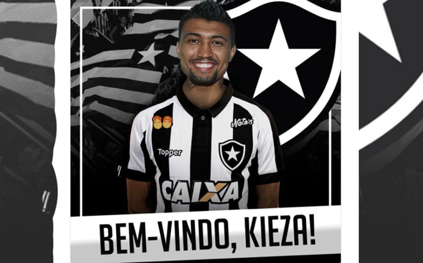 Agora é oficial! Kieza é anunciado como novo reforço do Botafogo - Lance!