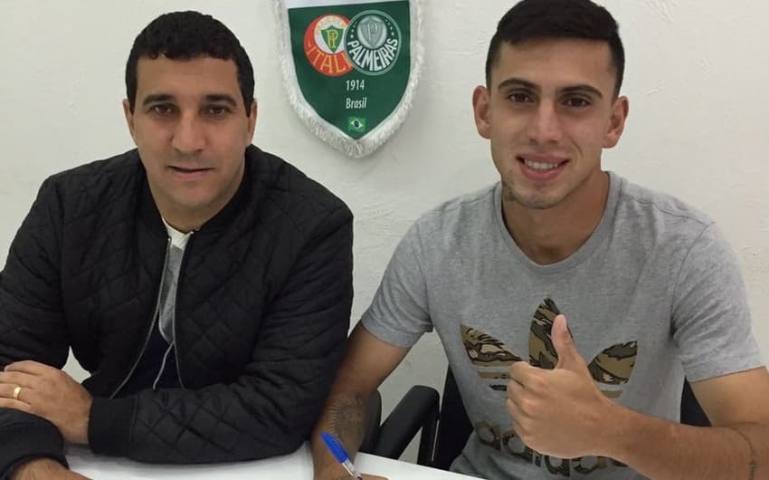 Goleador no sub-20, Kaue renova com o Palmeiras até o fim de 2018 - Lance!