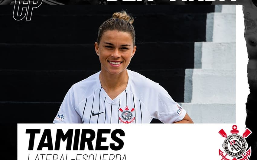 Corinthians anuncia a contratação da lateral-esquerda Tamires - Lance!