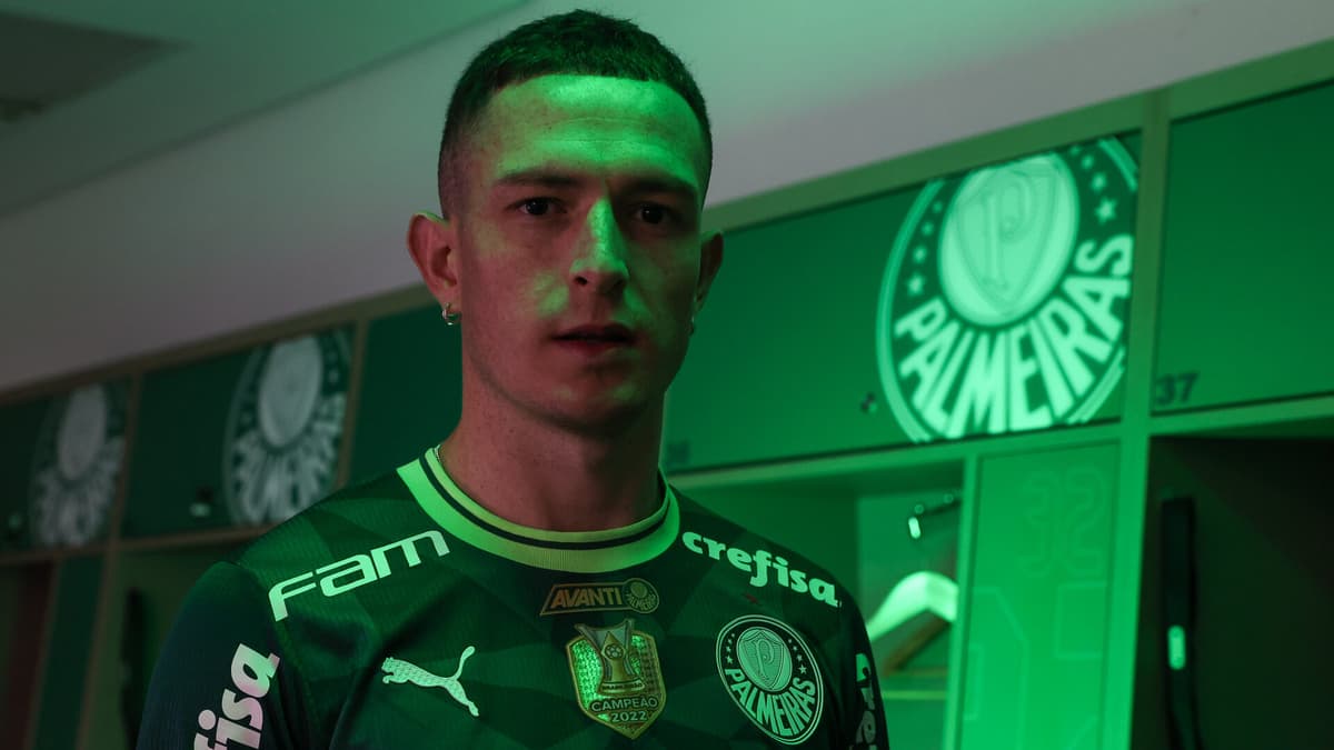 AO VIVO: Apresentação de Aníbal Moreno, reforço do Palmeiras