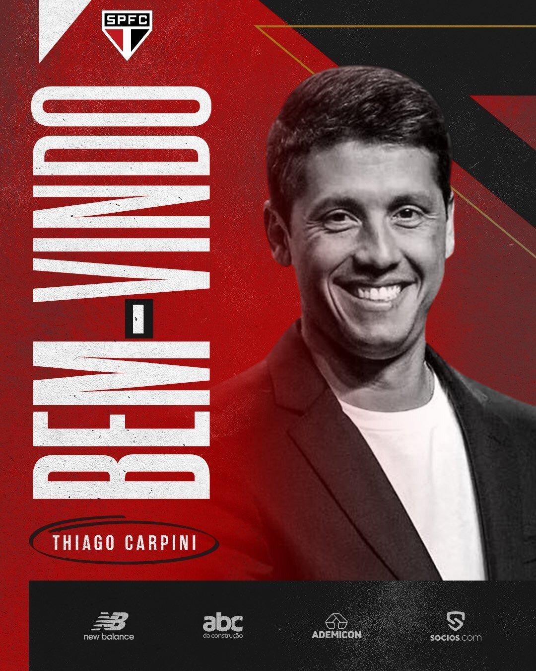 São Paulo anuncia Thiago Carpini como novo técnico - Lance!