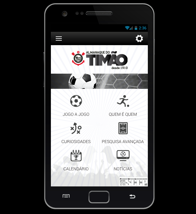 História na web! Almanaque do Timão em aplicativo de celular será ...
