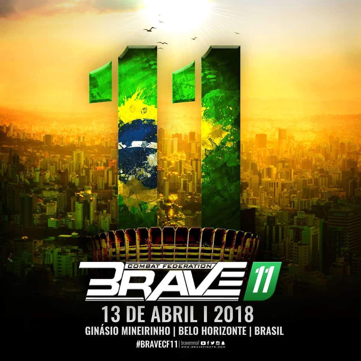 Brave fecha disputa de cinturão entre brasileiros para estreia em Belo ...