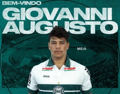 Giovanni Augusto chega ao Coritiba e promete reencontrar o bom futebol ...