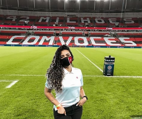 Julie Santos fala sobre amor ao Flamengo e expectativas para 2020 - Lance!