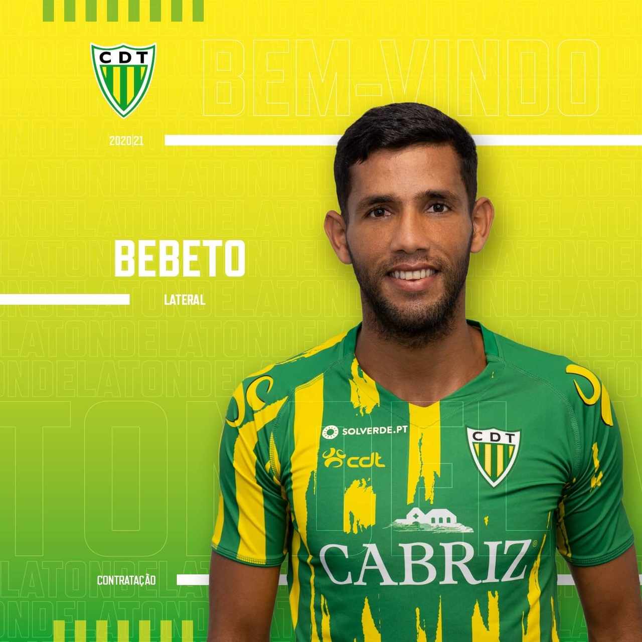 Bebeto assina com o Tondela e espera grande ano no clube português - Lance!