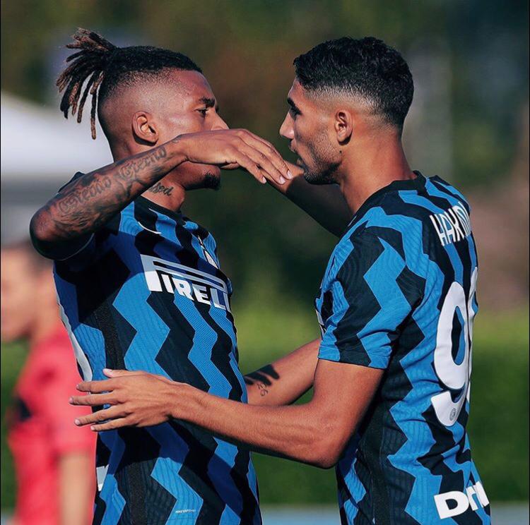 Lateral Dalbert marca primeiro gol da Inter de Milão na temporada - Lance!