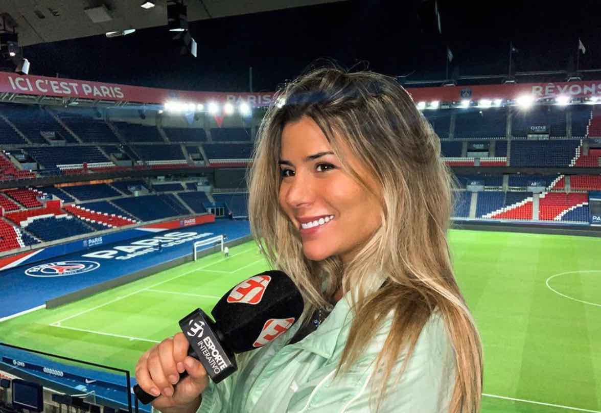 Repórter Isabela Pagliari, do Esporte Interativo, está com Covid-19 ...