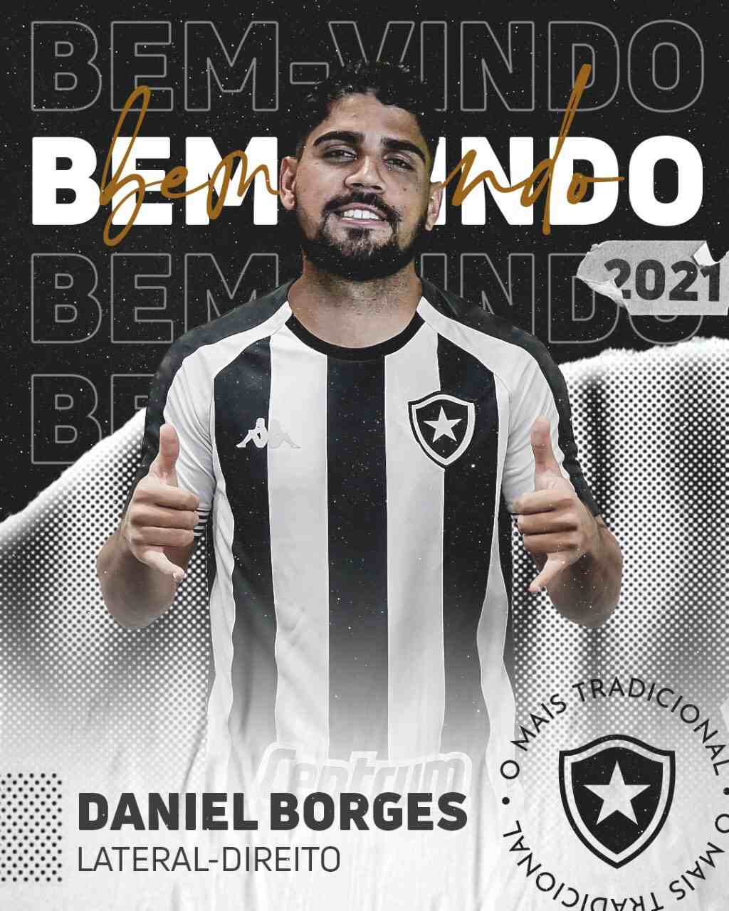 Botafogo anuncia a contratação do lateral-direito Daniel Borges - Lance!