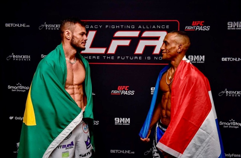Atleta da Pitbull Brothers, Felipe Bunes encara dominicano na LFA 135 ...