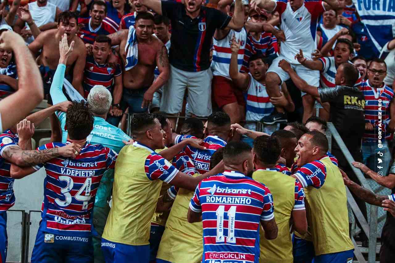Fortaleza 'dá show' nas redes sociais e números impressionam - Lance!