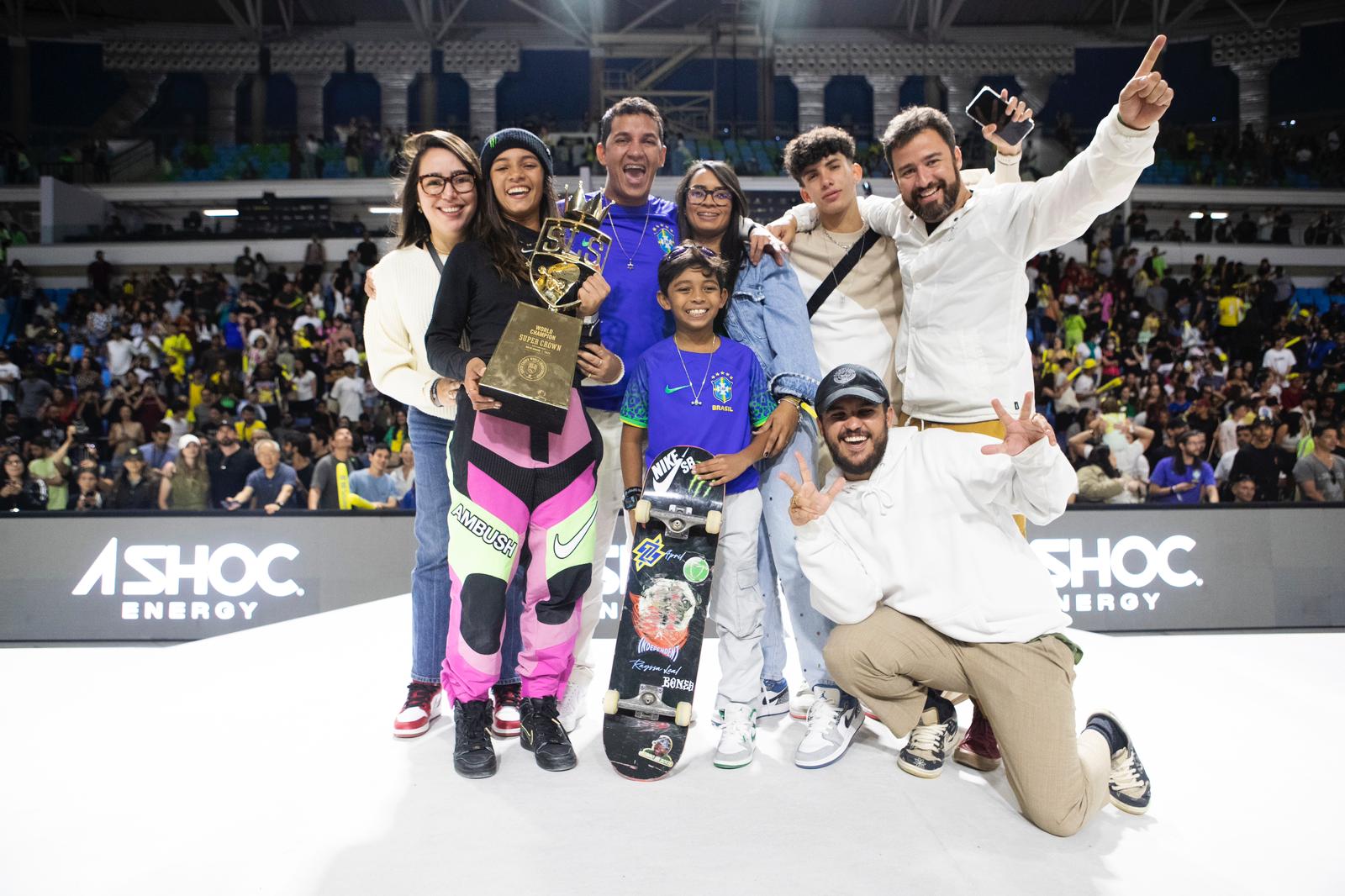 Rayssa Leal celebra conquista do mundial de skate: 'Quero sempre o primeiro lugar' - Lance!