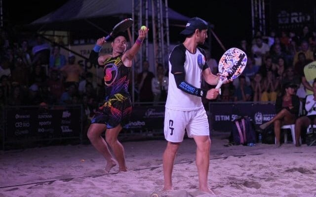 Follow the Beach Copacabana testa nova regra no Beach Tennis - Lance!