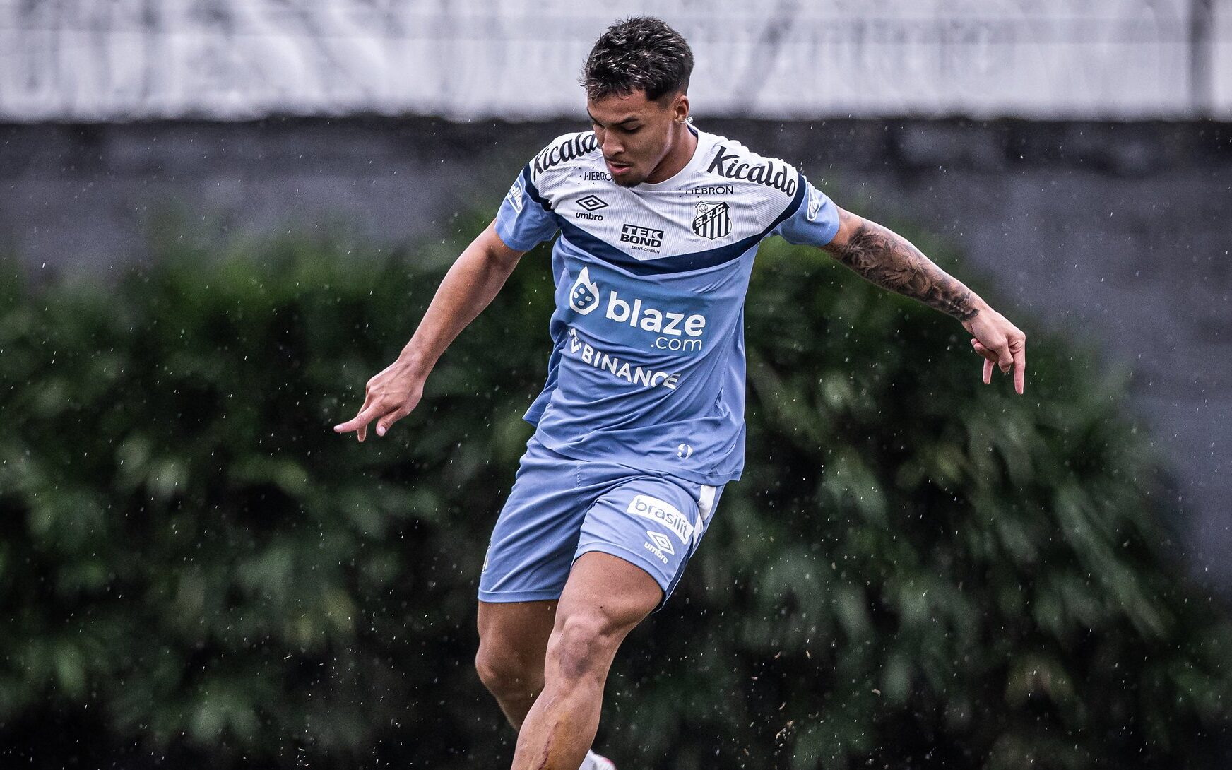Lazio acena com proposta milionária por Marcos Leonardo, do Santos - Lance!