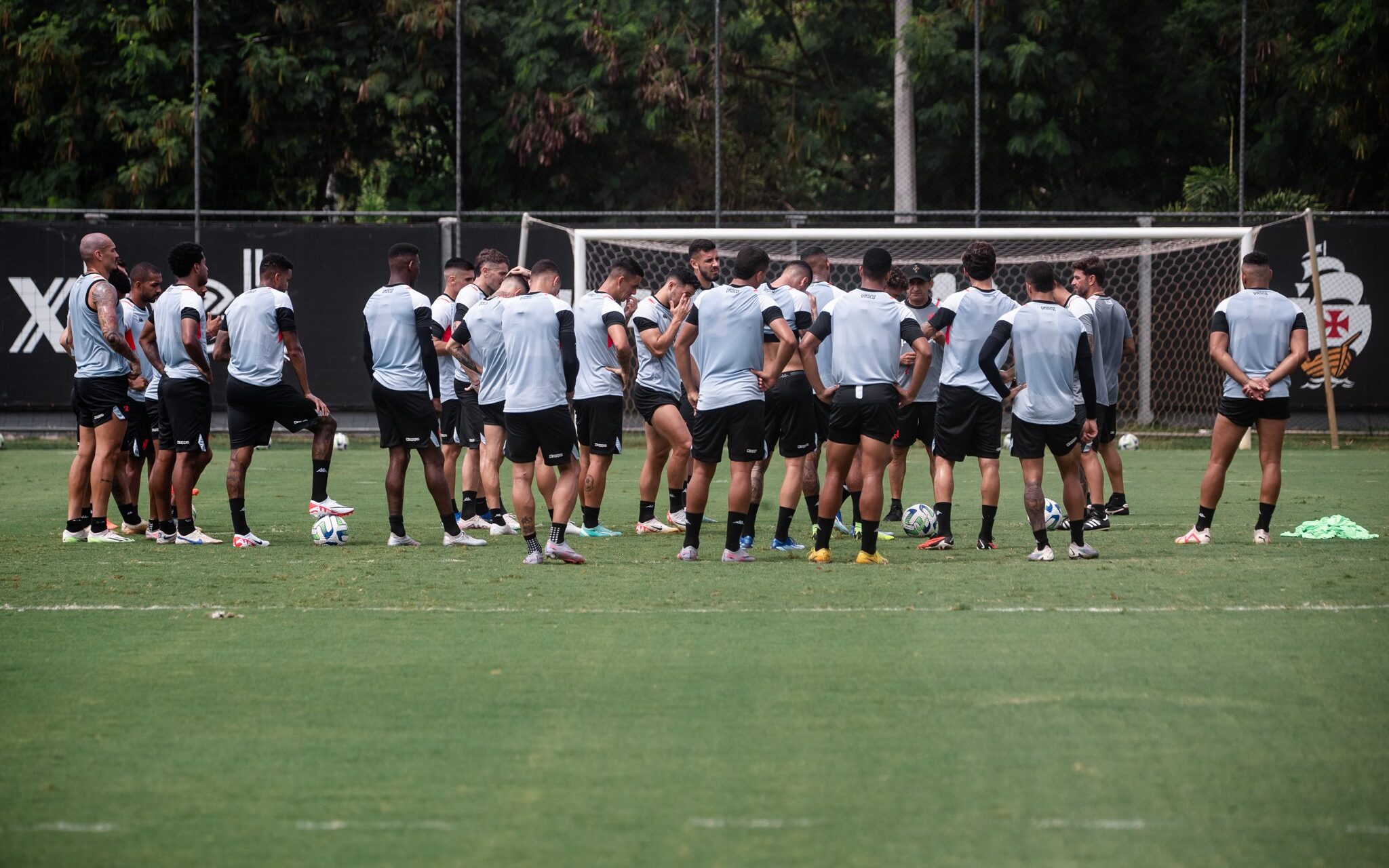 Confira a programação de treinos do Vasco para esta semana