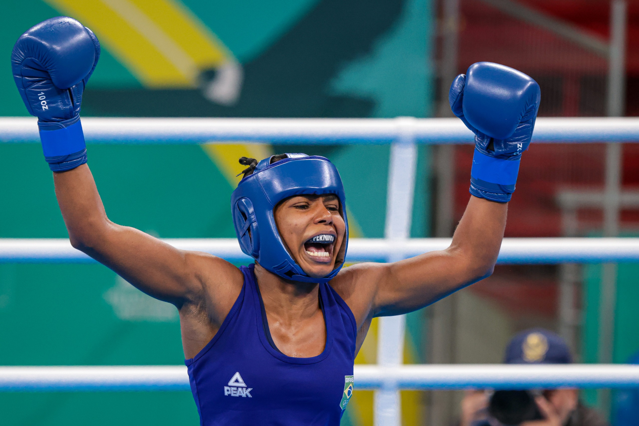 É OURO! Jucielen Romeu e Caroline de Almeida são campeãs de Boxe no Pan ...