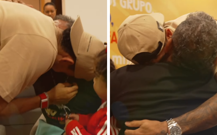 VÍDEO: Luís Diaz se emociona ao reencontrar o pai, liberado após sequestro na Colômbia - Lance!