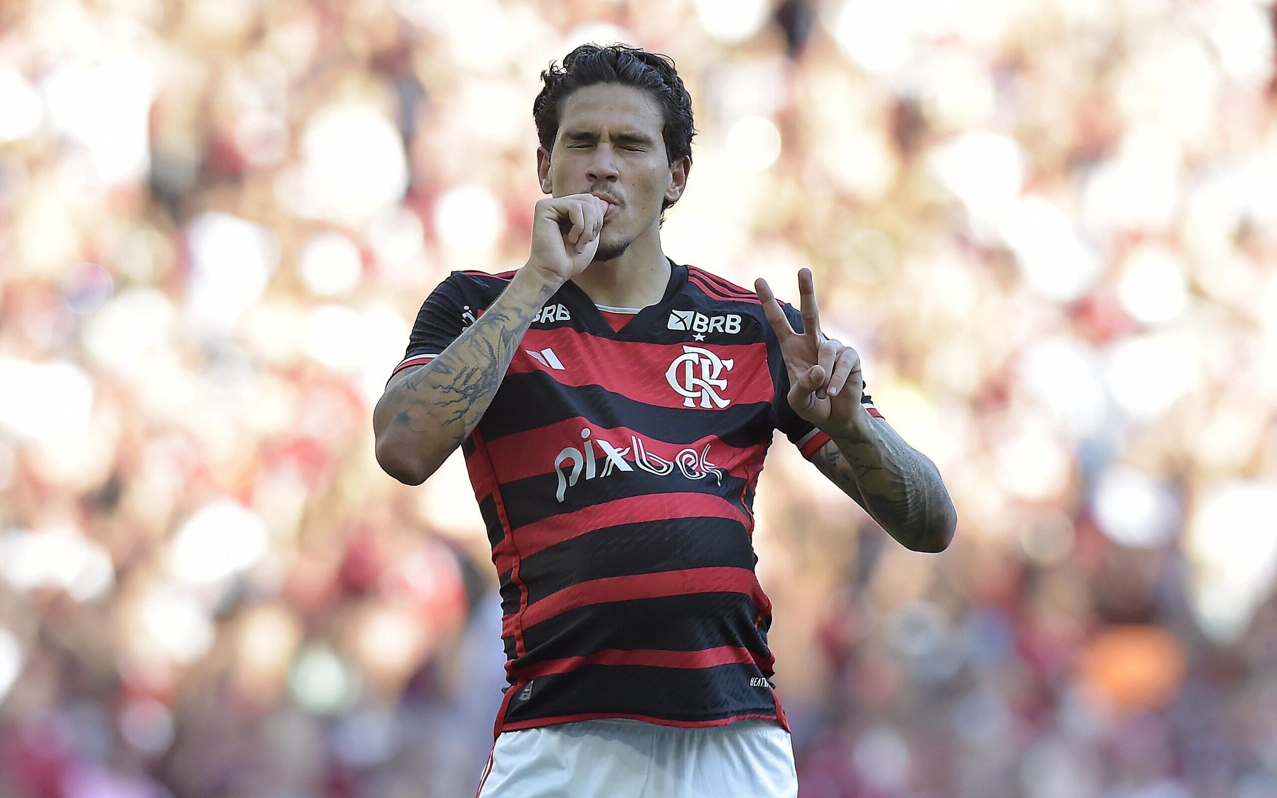 Pedro, do Flamengo, revela que será pai de gêmeos: 'Espero fazer mais ...