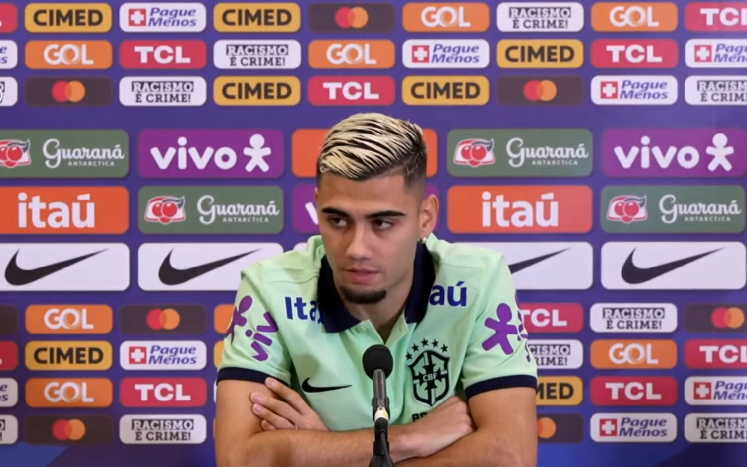 De volta à seleção, Andreas demonstra otimismo antes de amistoso ...